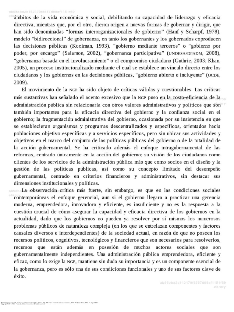 Gobierno y Administraci N P Blica | PDF | Compañías editoriales de América del Norte | Compañías ...