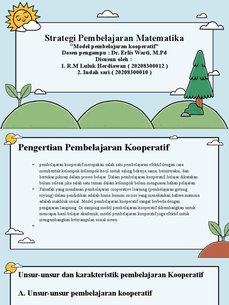 Model Pembelajaran Kooperatif | PDF