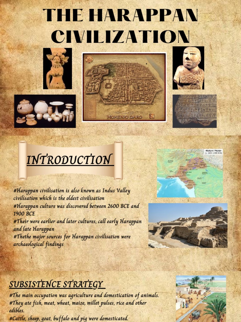 Harappan Civilization Overview and Insights | PDF