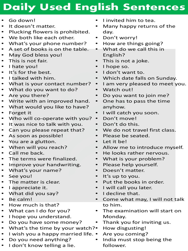 500-Daily-Used-English-Sentences.pdf | PDF