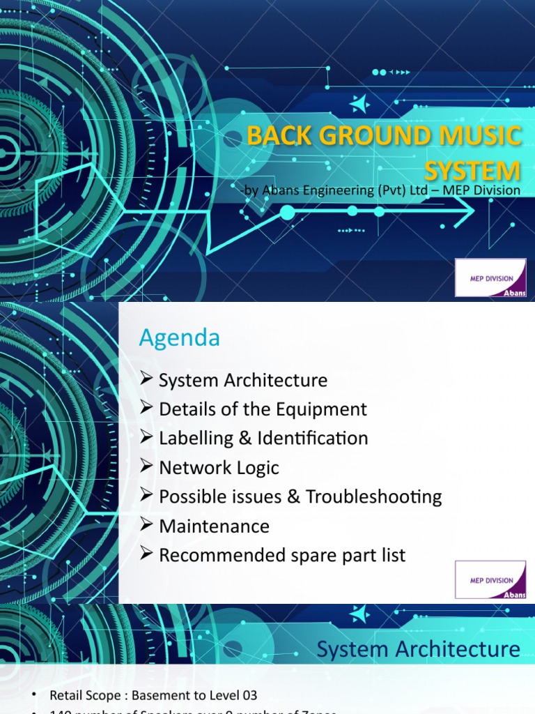 BGM System | PDF | Loudspeaker | Digital Signal Processor