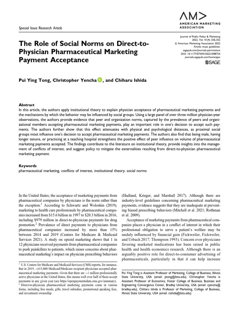 Pui Ying Tong, Christopher Yencha (2022) | PDF | Medicare (United ...