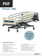 Stryker ProCuity Bed Specifications | PDF | Electrical Engineering