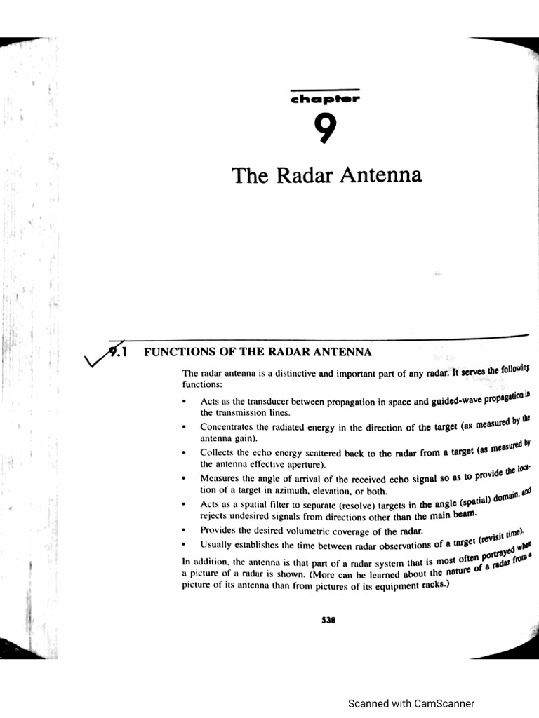 Module5 18EC823 Radar Engineering | PDF