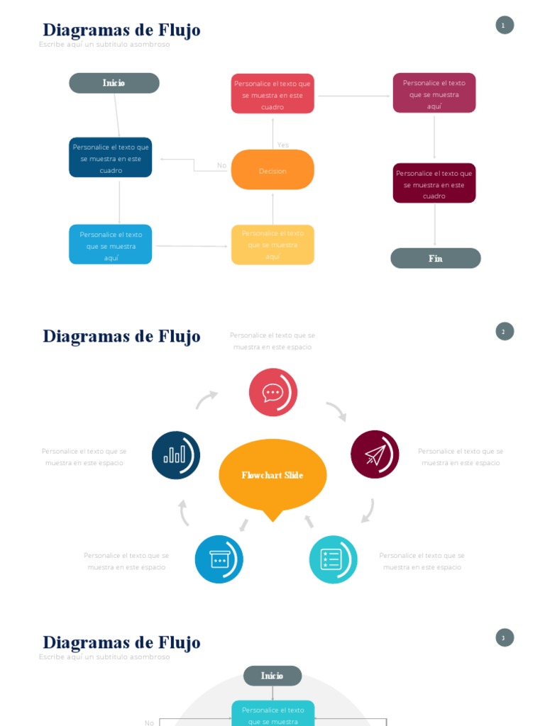 Diagramas de Flujo - PowerPoint | PDF