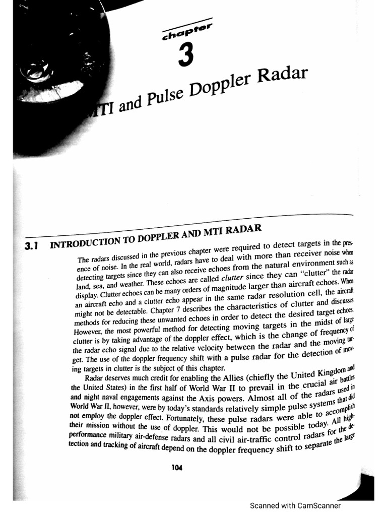 Module3 18EC823 Radar Engineering | PDF
