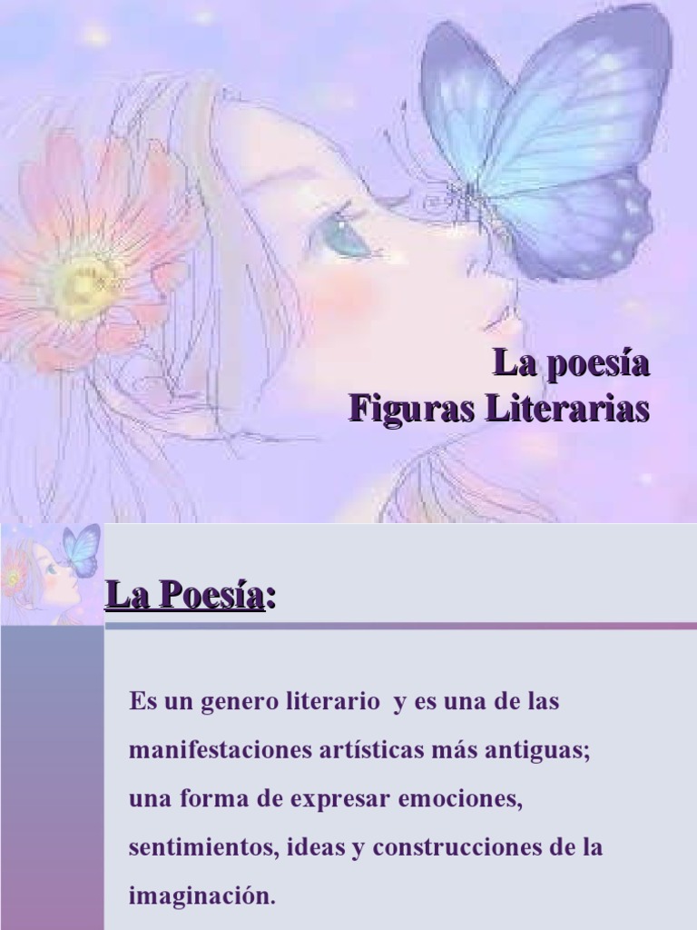 La Poesia y Figuras Literarias | PDF | Poesía | Rima