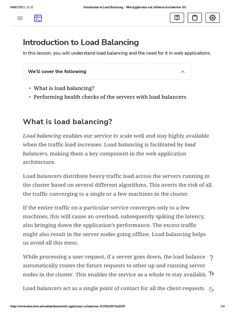 Load Balancing Pdf Pdf Domain Name System Load Balancing Computing