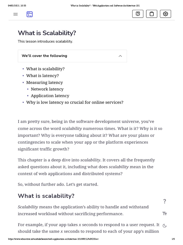 Scalability PDF | PDF | Scalability | Cache (Computing) Scalability PDF | PDF | Scalability | Cache (Computing)