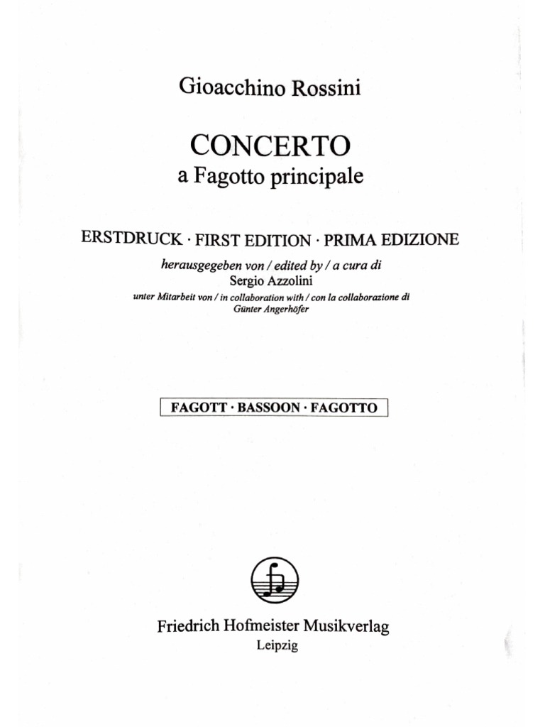 Rossini | PDF