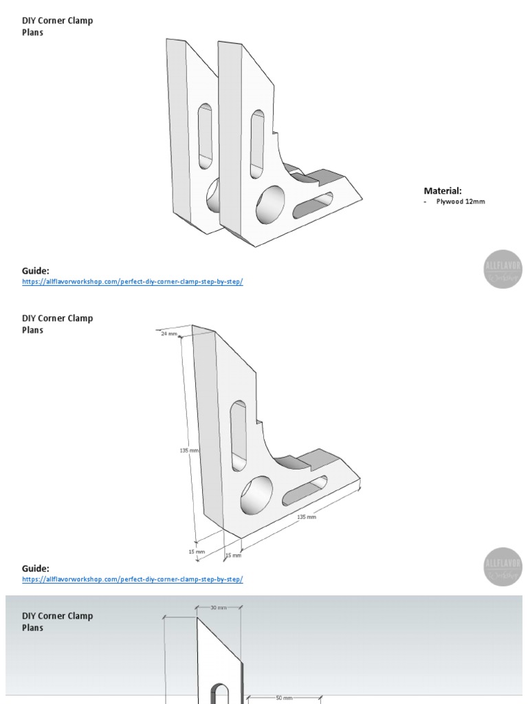 DIY Corner Clamp Plans | PDF