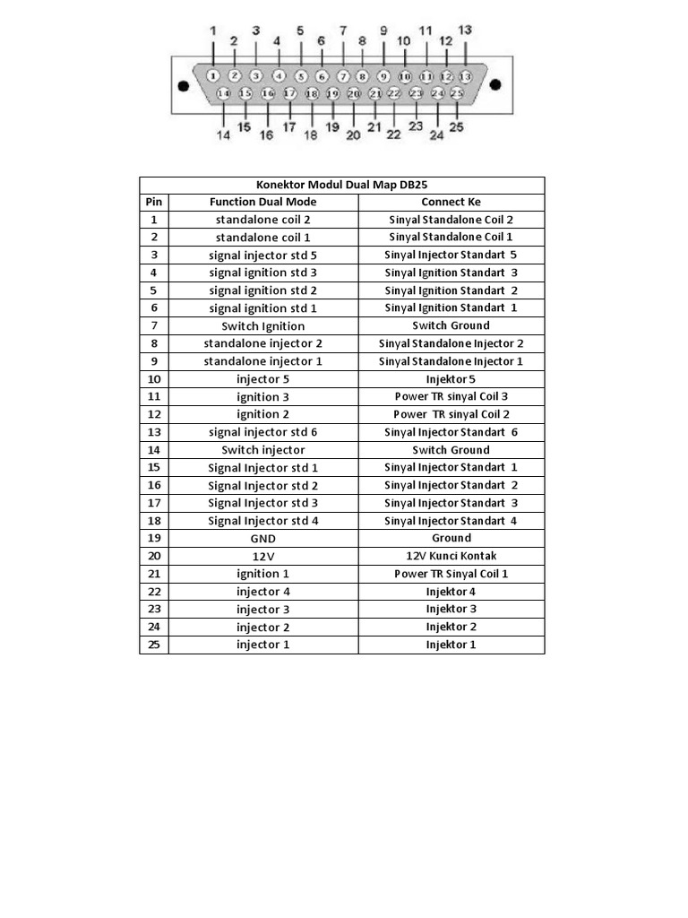 Pin Dual Mode 6 Cyl Sequential | PDF | Electrical Engineering