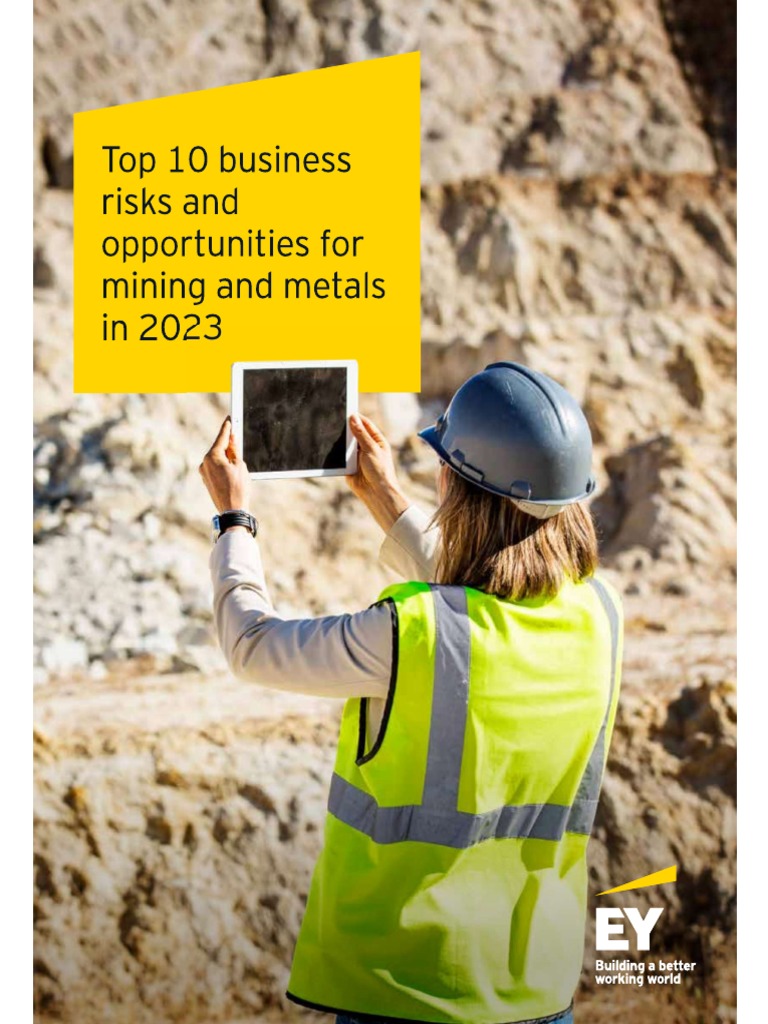 Top 10 Business Risks and Opportunities For Mining and Metals in 2023 | PDF