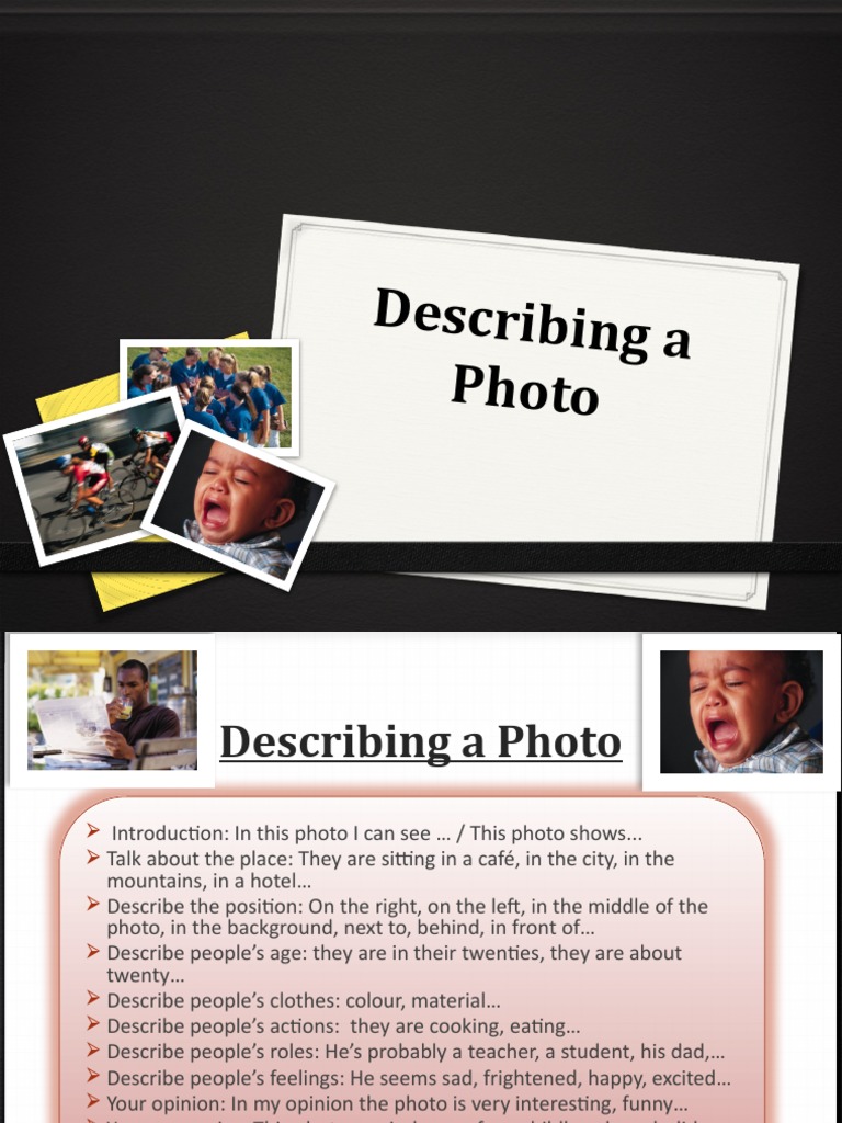Describing Photos-Cambridge | PDF