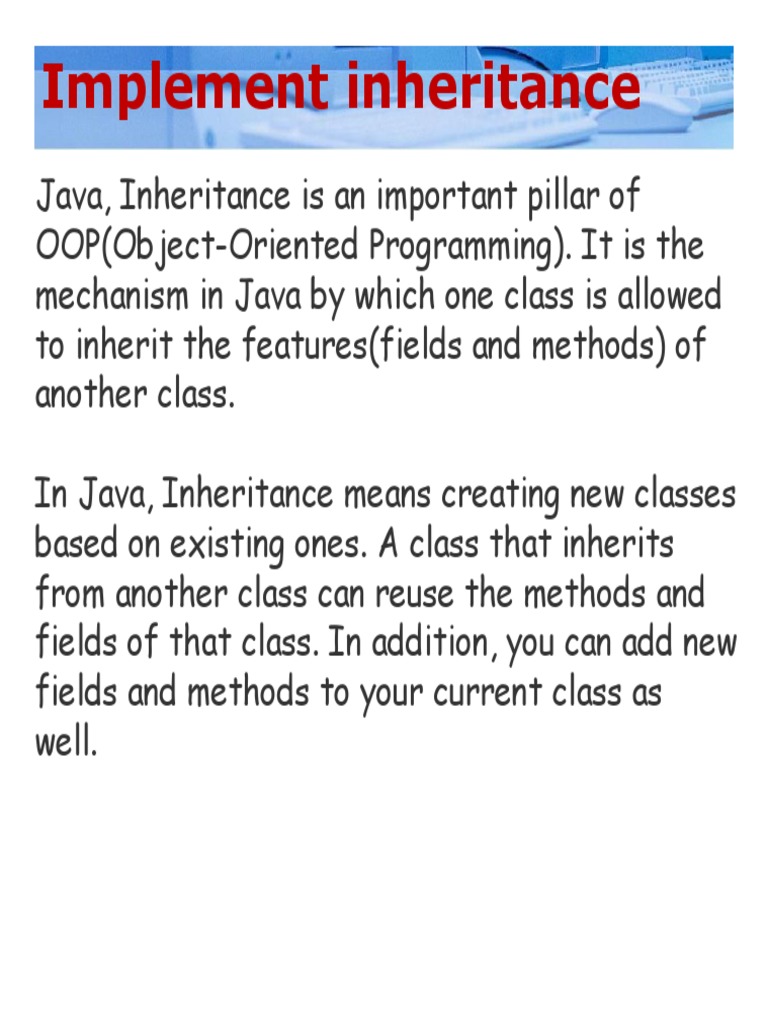 Implementing Inheritance And Polymorphism Pdf Inheritance Object Oriented Programming