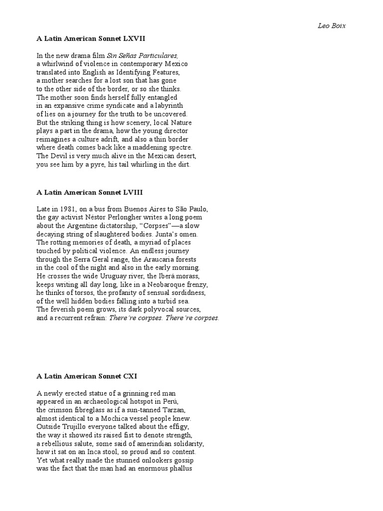 Latin American Cultural Echoes | PDF | Latin America