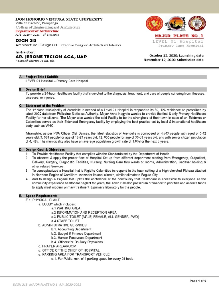 Level 1 Hospital Pdf Pdf Hospital Health Care