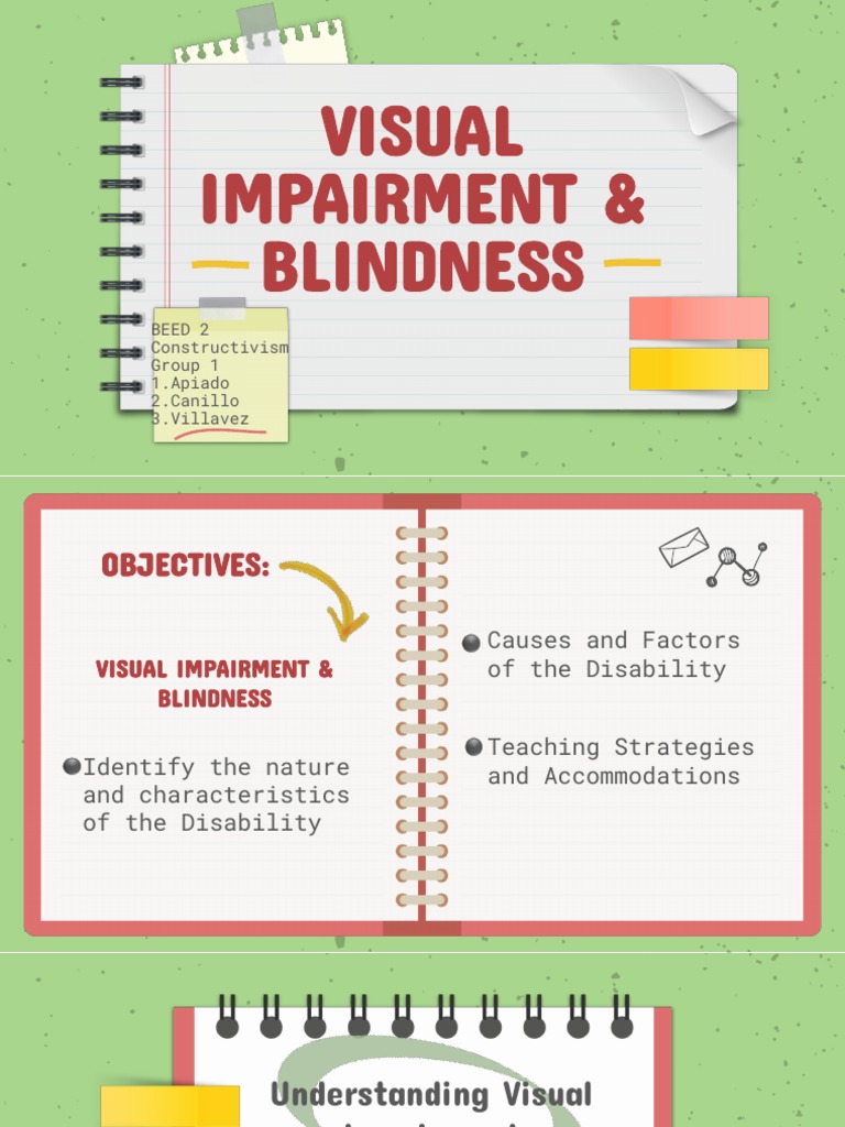 Visual Impairment | PDF | Visual Impairment | Cognition