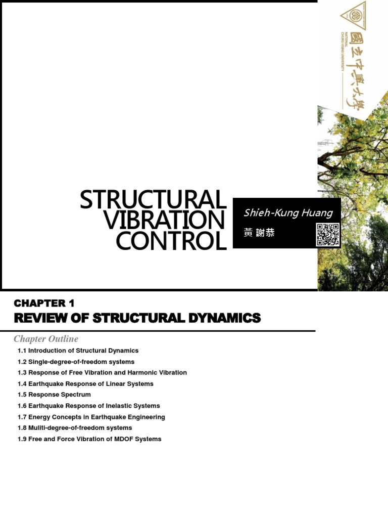 Structural Vibration Control 02 PDF | PDF | Damping | Elasticity (Physics)