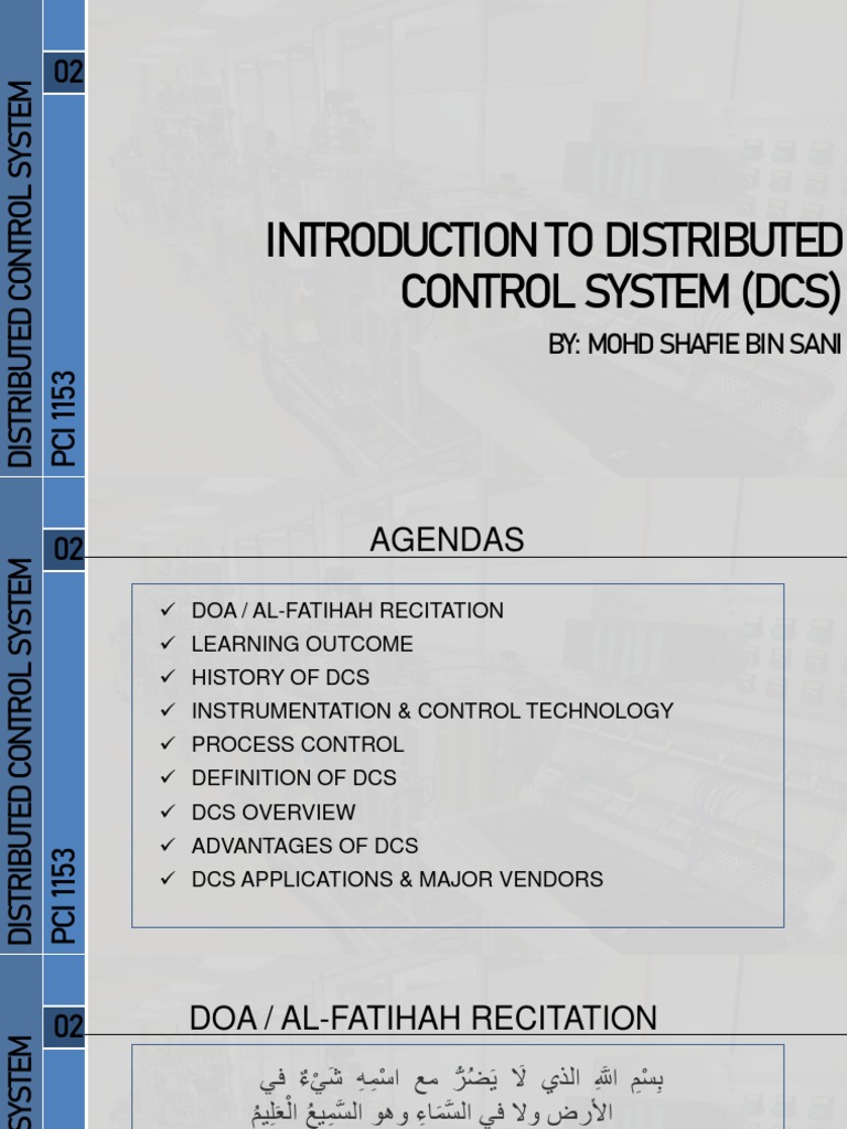 02 - DCS - Introduction To DCS | PDF | Systems Science | Systems Theory