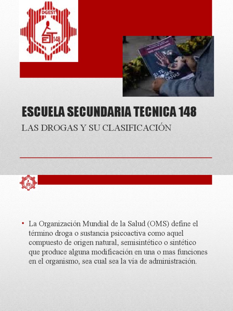 Las Drogas y Su Clasificacion | PDF | Drogas | La dependencia de sustancias