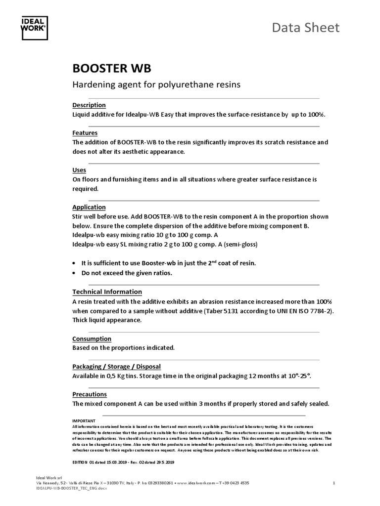 Idealpu-Wb-Booster Tec Eng | PDF | Physical Sciences | Materials