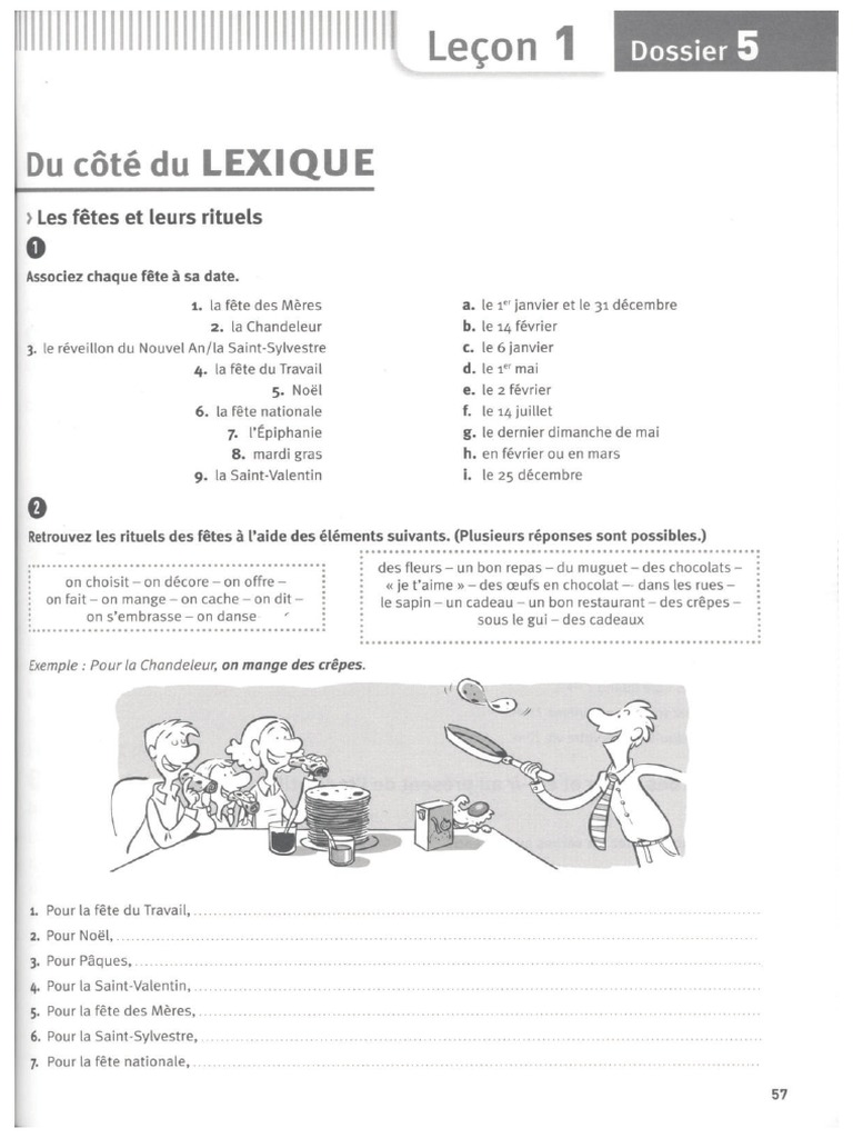 Alter Ego - Plus - A1 - DOSSIER 5 - CAHIER | PDF