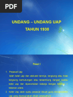Undang-Undang Uap 1930 di Indonesia | PDF