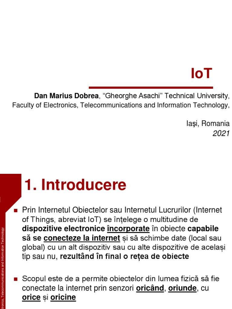 IoT 01 | PDF