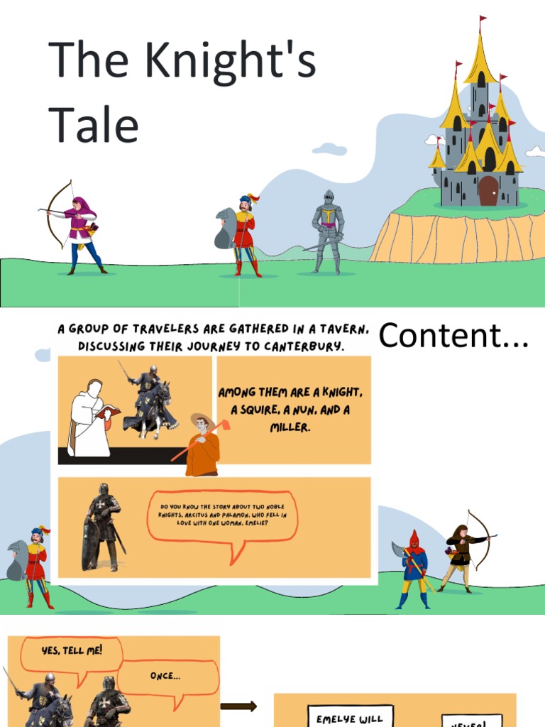 The Knight's Tale PDF | PDF | Classics | General Fiction