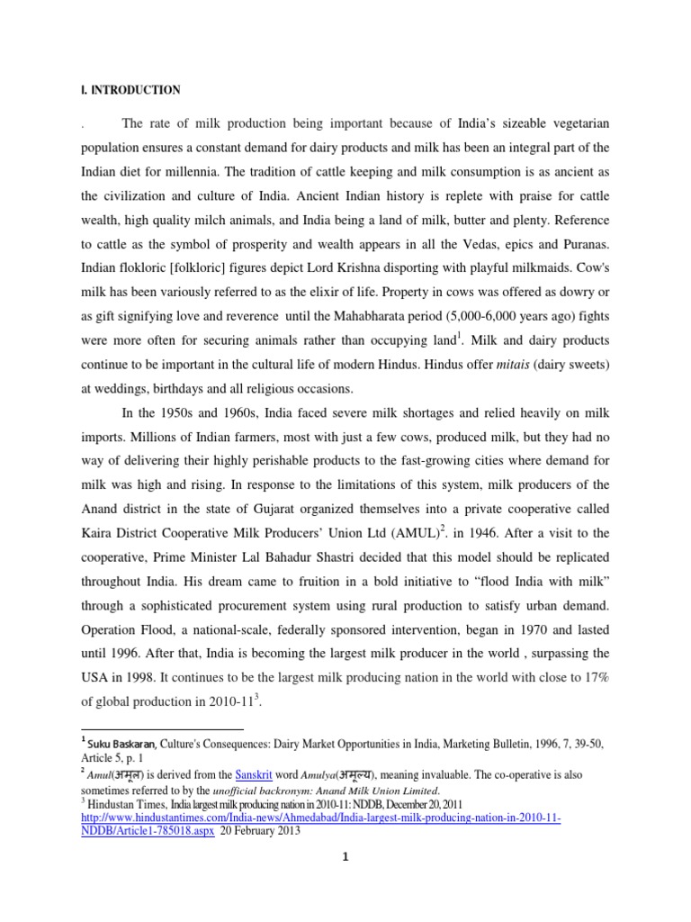 The Leadership of DR Verghese Kurien in | PDF | Leadership | Power ...