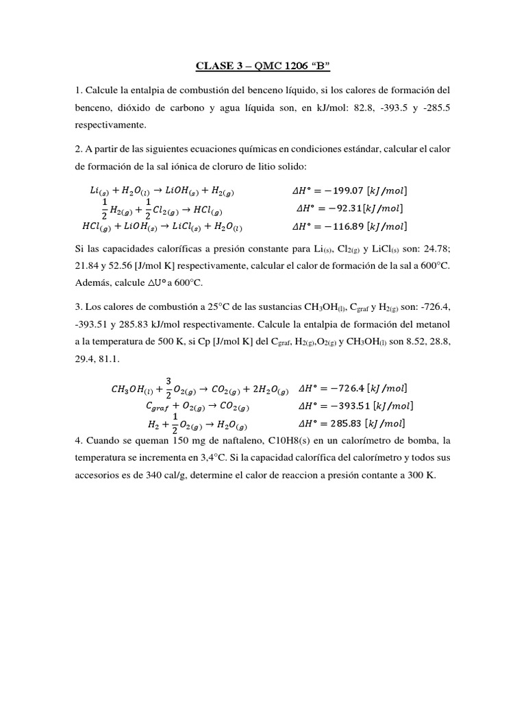 QMC1206B - Clase 4 PDF | PDF