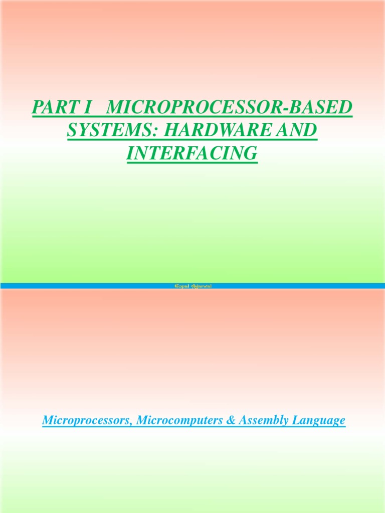 8085 Part I Pdf Pdf Central Processing Unit Microcomputers 