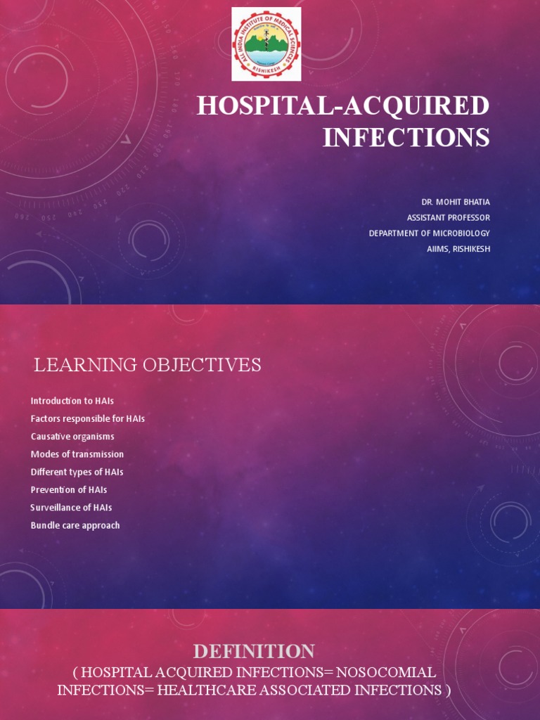 Hospital Acquired Infections | PDF | Hospital Acquired Infection ...