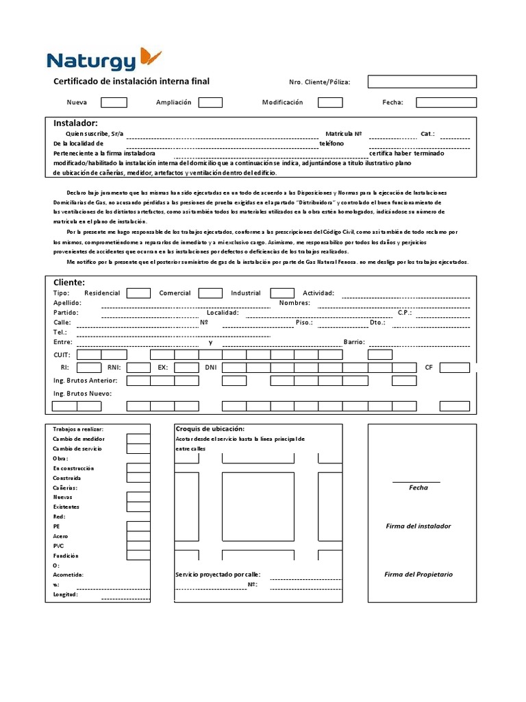 Form3.5 NATURGY PDF | PDF