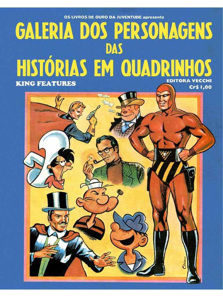 Álbum Galeria Dos Personagens Das HQs King Features Vecchi | PDF