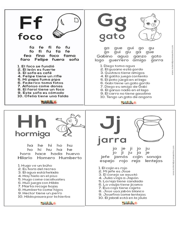 Aprendiendo a Leer | PDF