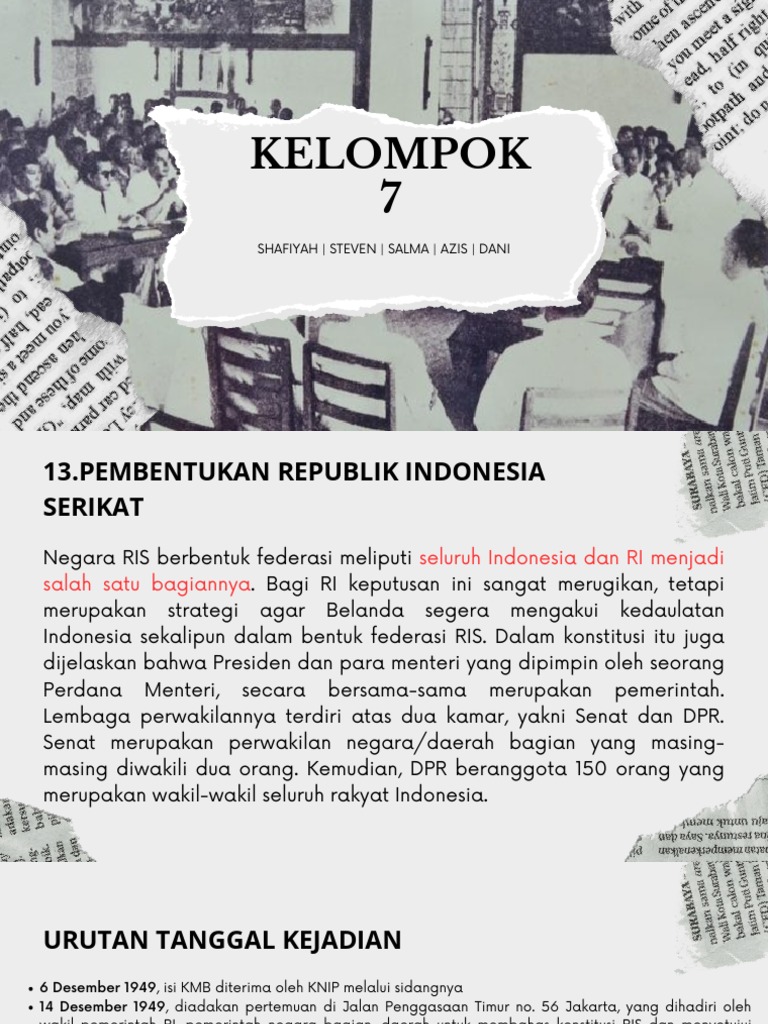 Sejarah Indonesia Xii Pemerintahan Republik Indonesia Serikat Pdf 