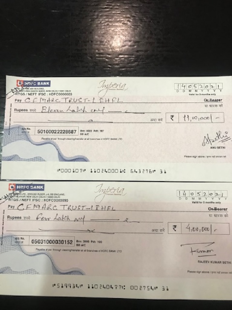 CFM Indiabulls Cheque 1 PDF | PDF