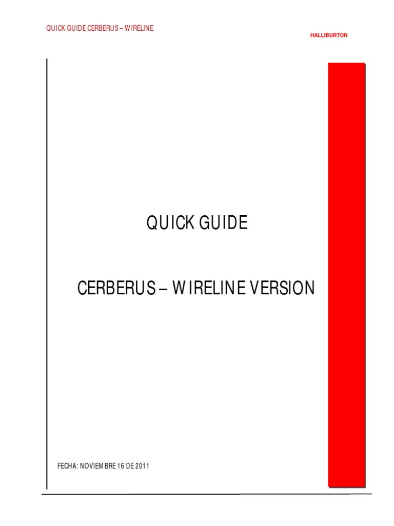Simulación de Wireline en Cerberus | PDF | Software | Informática