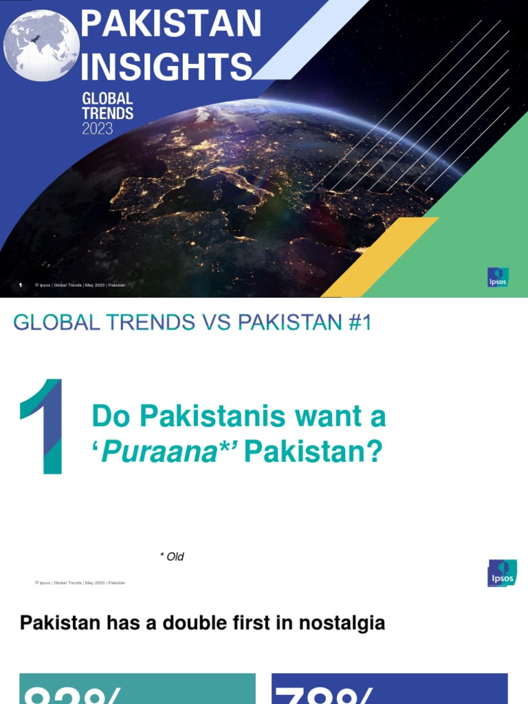 6. Pakistan Trends From IGT No.1 | PDF | Pakistan
