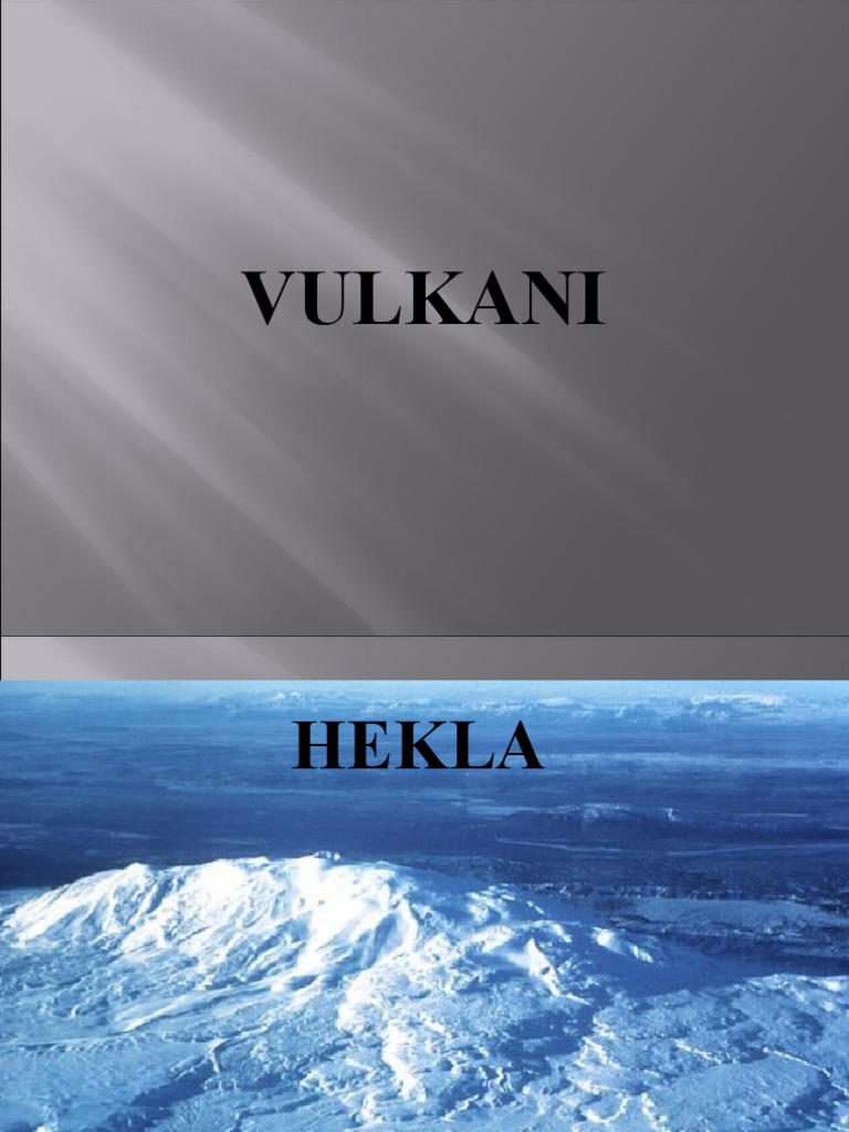 VULKANI | PDF