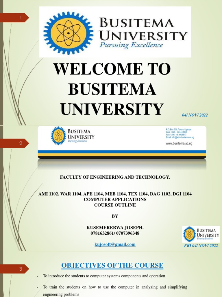 Lecture 0. Computer Applications.-1 | Download Free PDF | Lecture ...