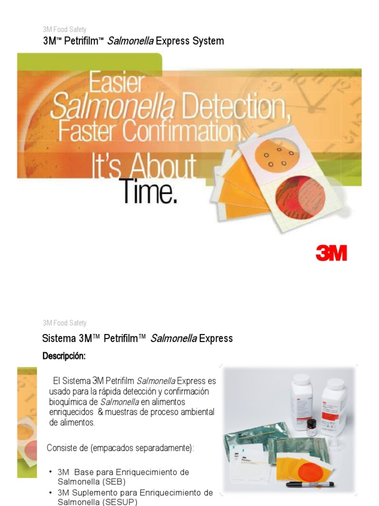 3M Petrifilm Salmonella Express System CUSTOMER 06 03 2013 ES CVBv4 ...