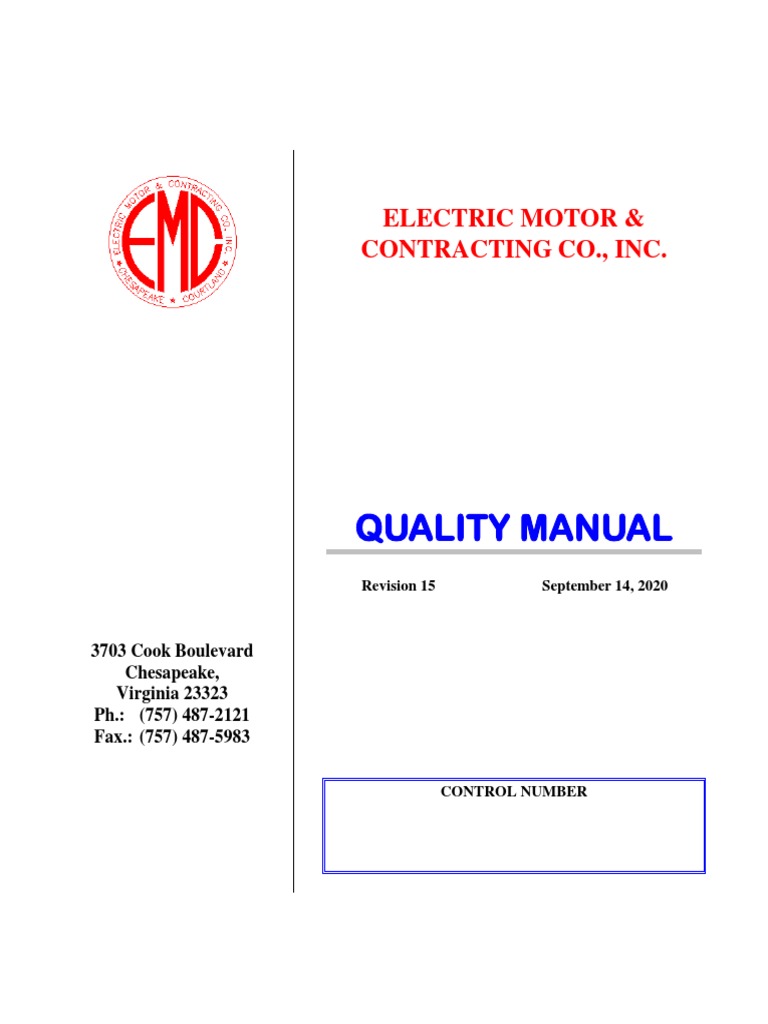 QAM Quality Manual Rev 15 PDF | PDF | Calibration | Quality Assurance