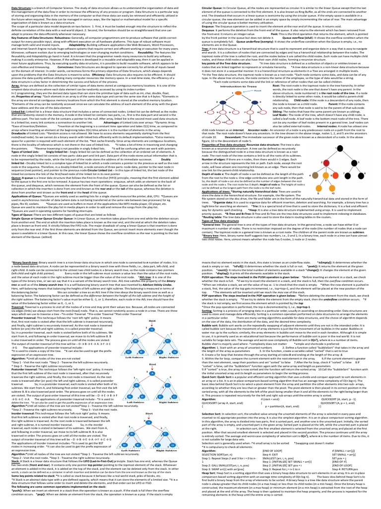 DSA | PDF | Queue (Abstract Data Type) | Theoretical Computer Science