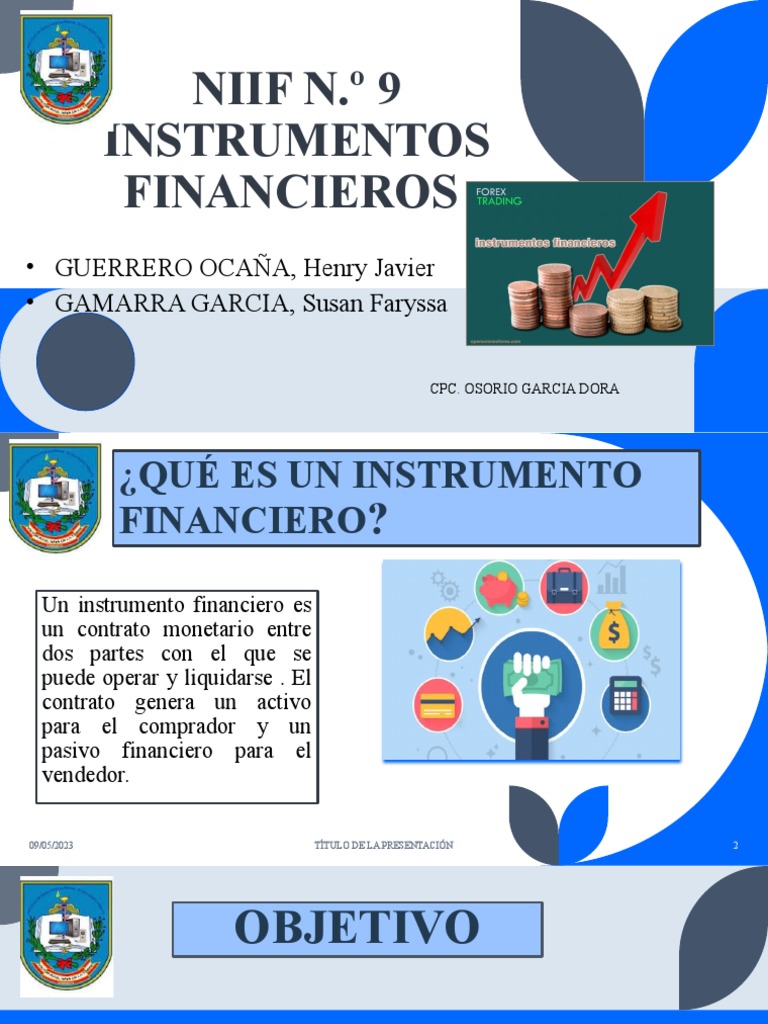 Niif 9 - Instrumentos Financieros | PDF | normas internacionales de ...