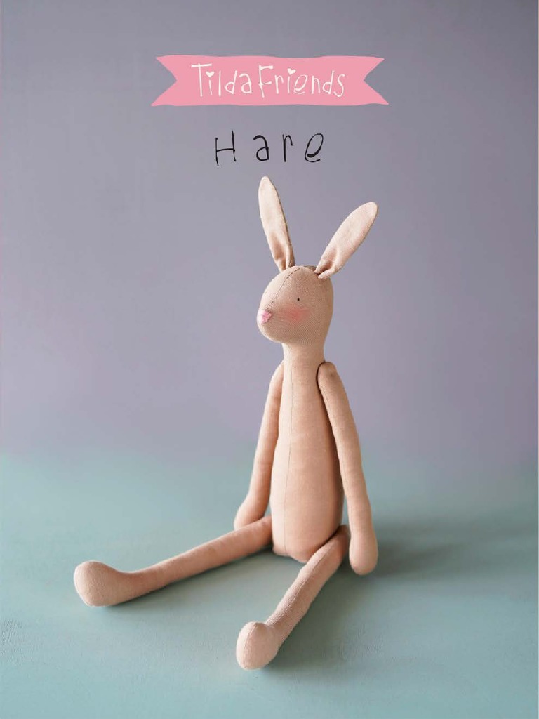 Hare FreePattern2 | PDF | Sewing | Seam (Sewing)