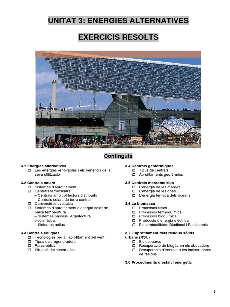 Exerc Resolts Unitat 3 | PDF