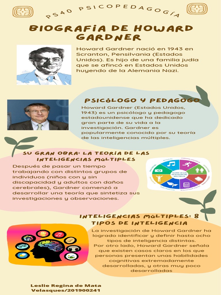 Infografia, HowardGardner PDF | PDF